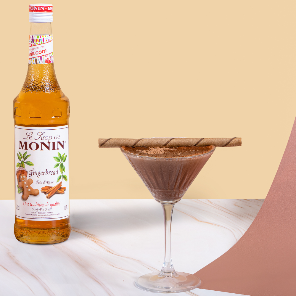 Indulgent Gingerbread Martini Cocktail Recipe by Monin India