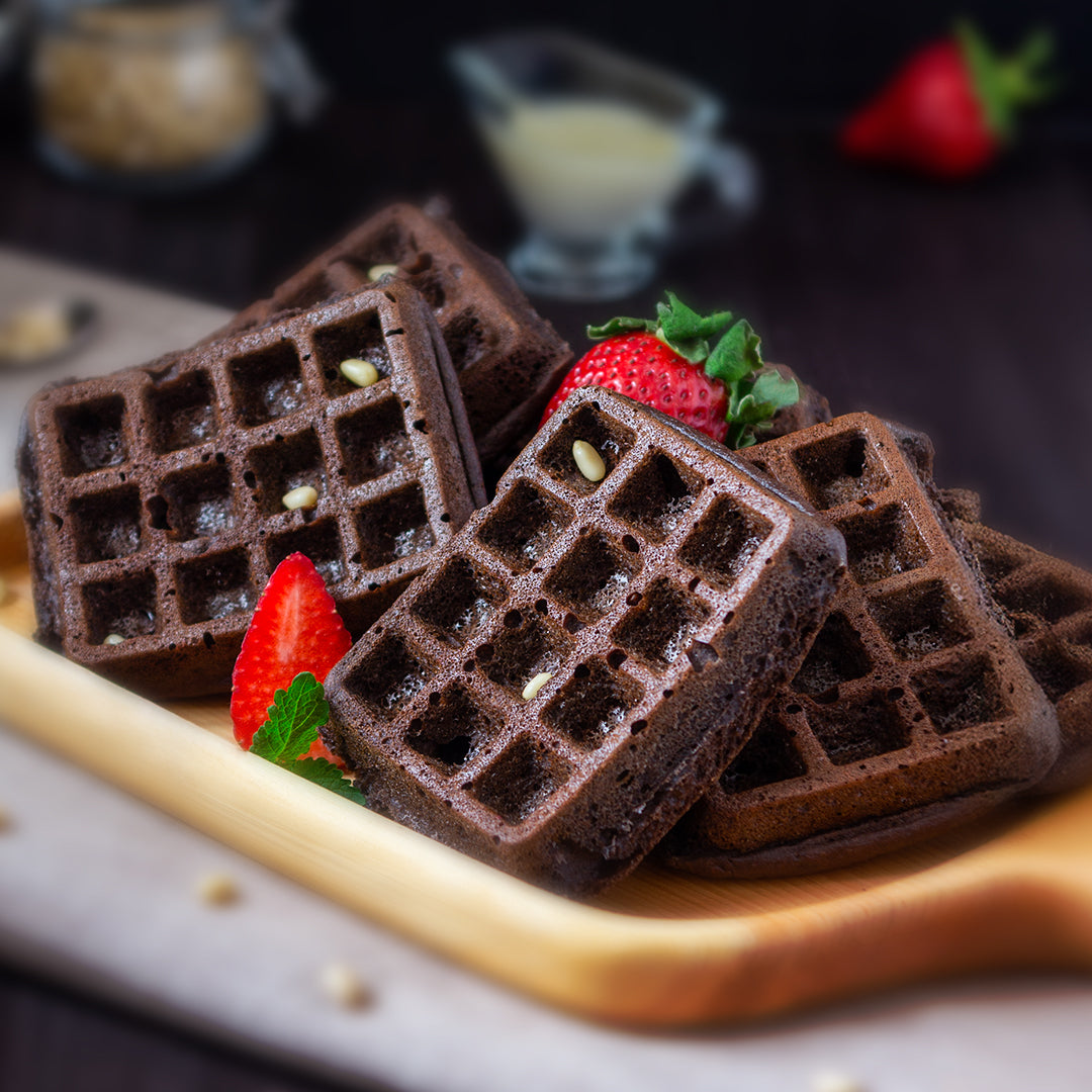 Dark Chocolate Waffles Recipe – Decadent and Irresistible Breakfast