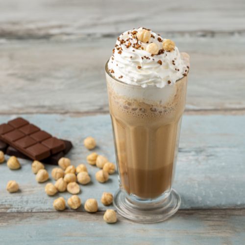 Monin Caramel Roasted Hazelnut Shake: Irresistibly Nutty Indulgence