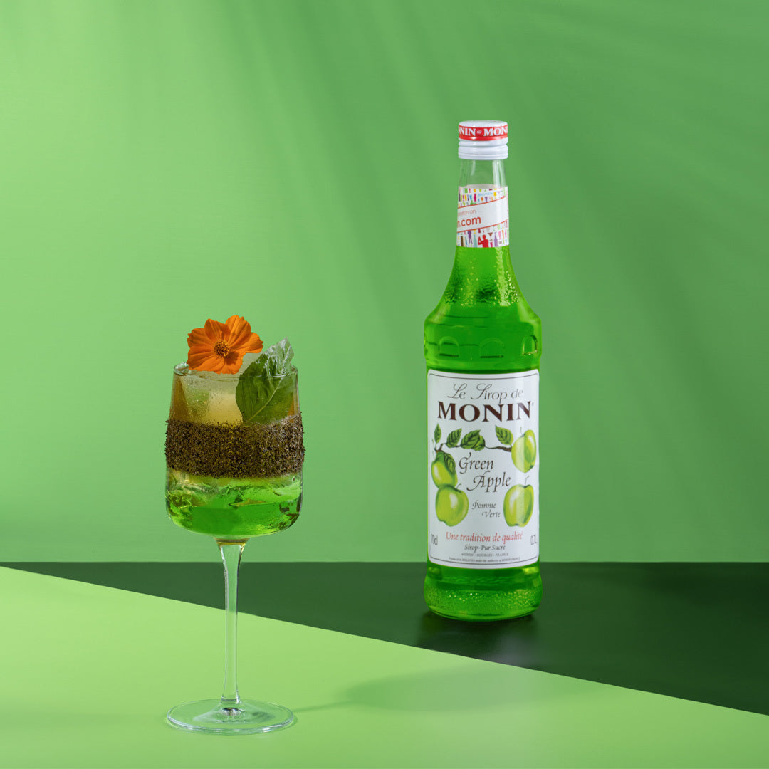 Crisp Green Apple Jasmine Cocktail Recipe by Monin India