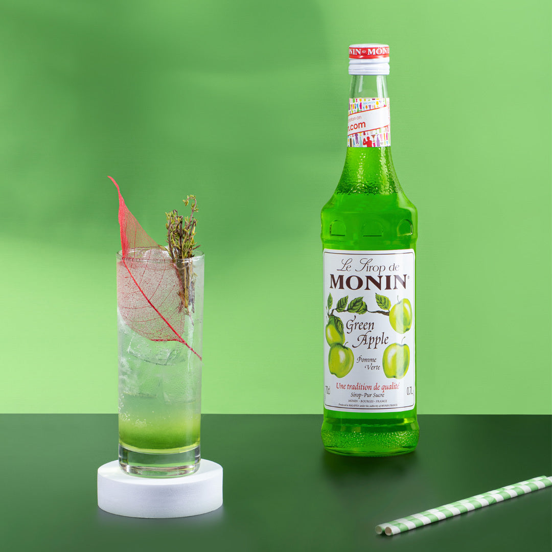 Herbal Green Apple Thyme Cocktail Recipe by Monin India