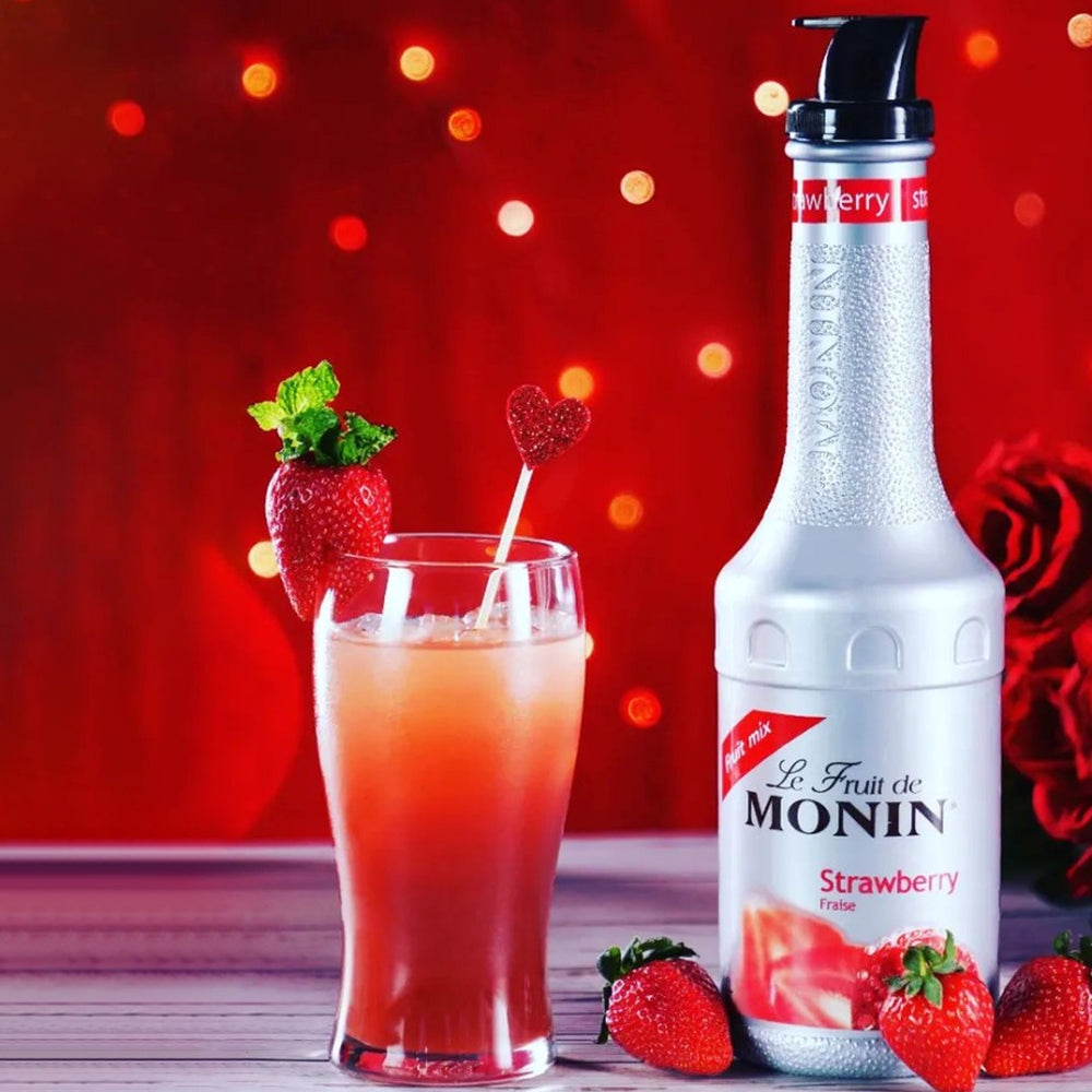 Fragrant Strawberry Rose Recipe by Monin India