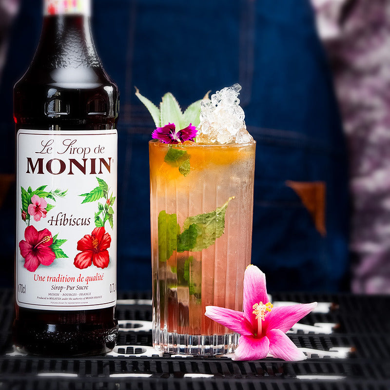 Refreshing Hibiscus Mojito Recipe by Monin India