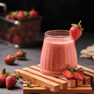 Monin Strawberry Rose Milkshake: A Floral Milkshake